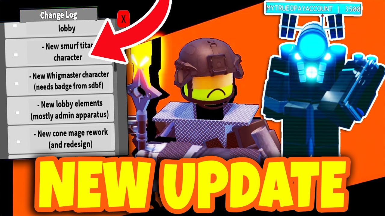 SUPER BOX SIEGE DEFENSE NEW UPDATE 7! (HOW TO GET SMURF TITAN CHARACTER ...