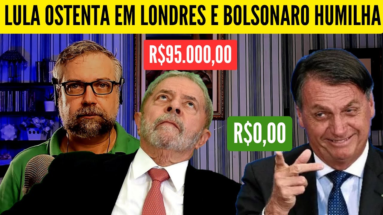 Em Comitiva Gigante, Lula Ostenta com o Dinheiro do Povo em Londres e ...