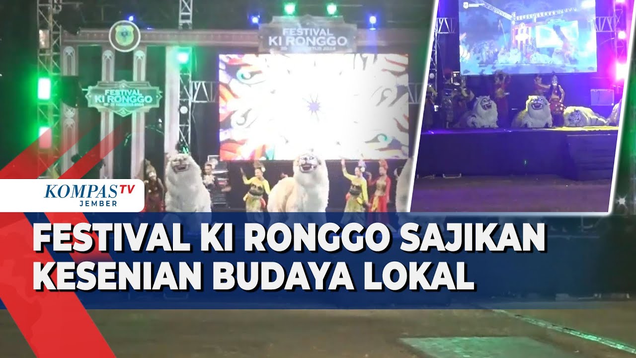 Festival Ki Ronggo: Rayakan Budaya Bondowoso dengan Semarak - YouTube