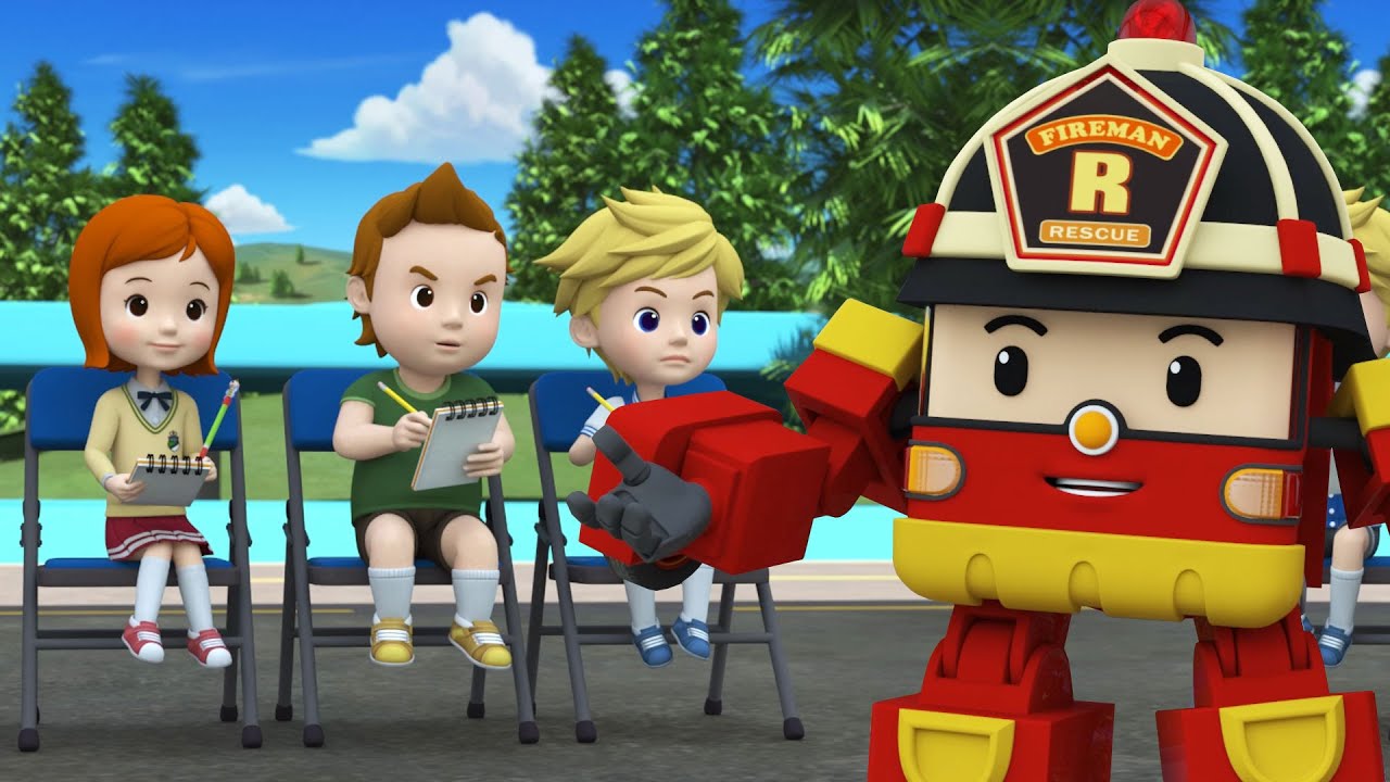 Fire Safety Tips by Roy│Robocar POLI Safety Episodes│Fire Safety ...