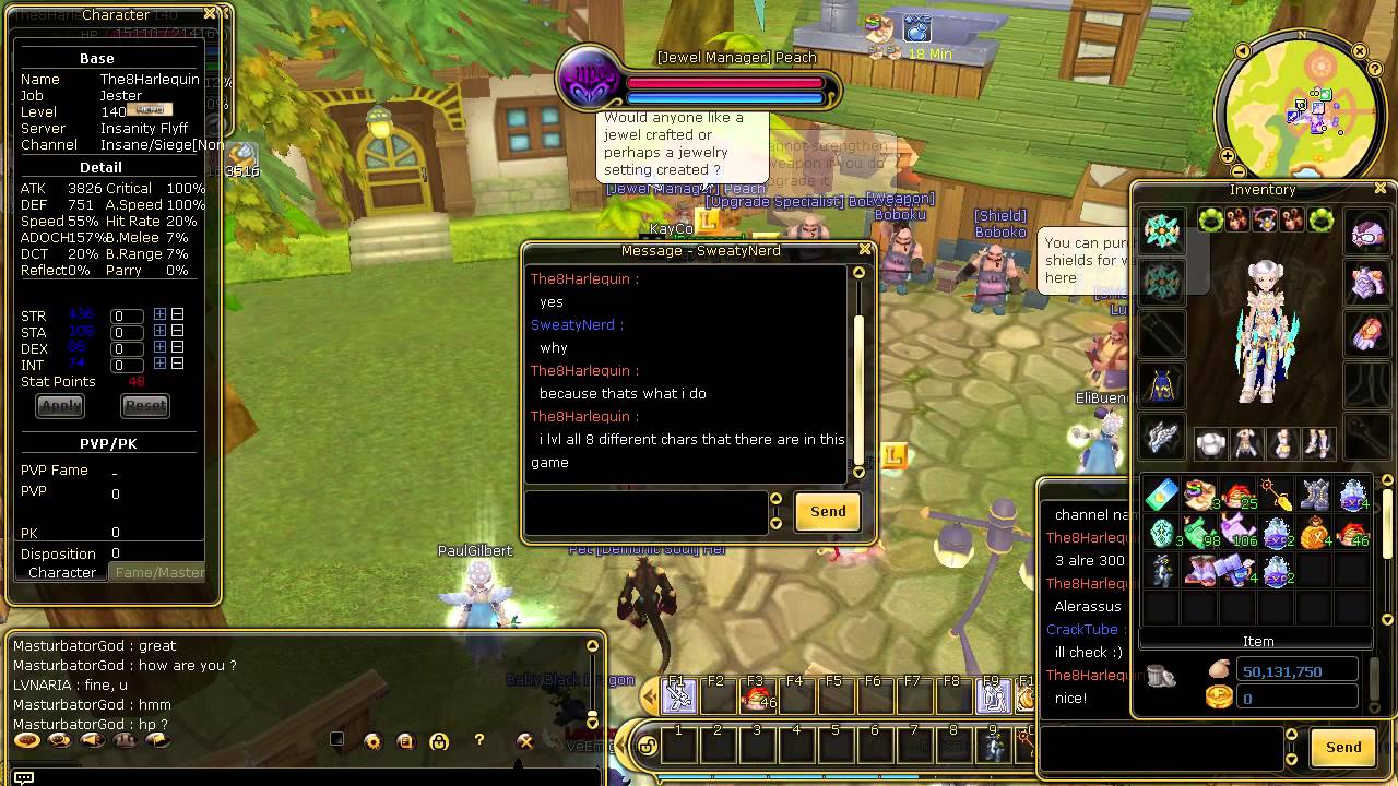 Insanity Flyff Character