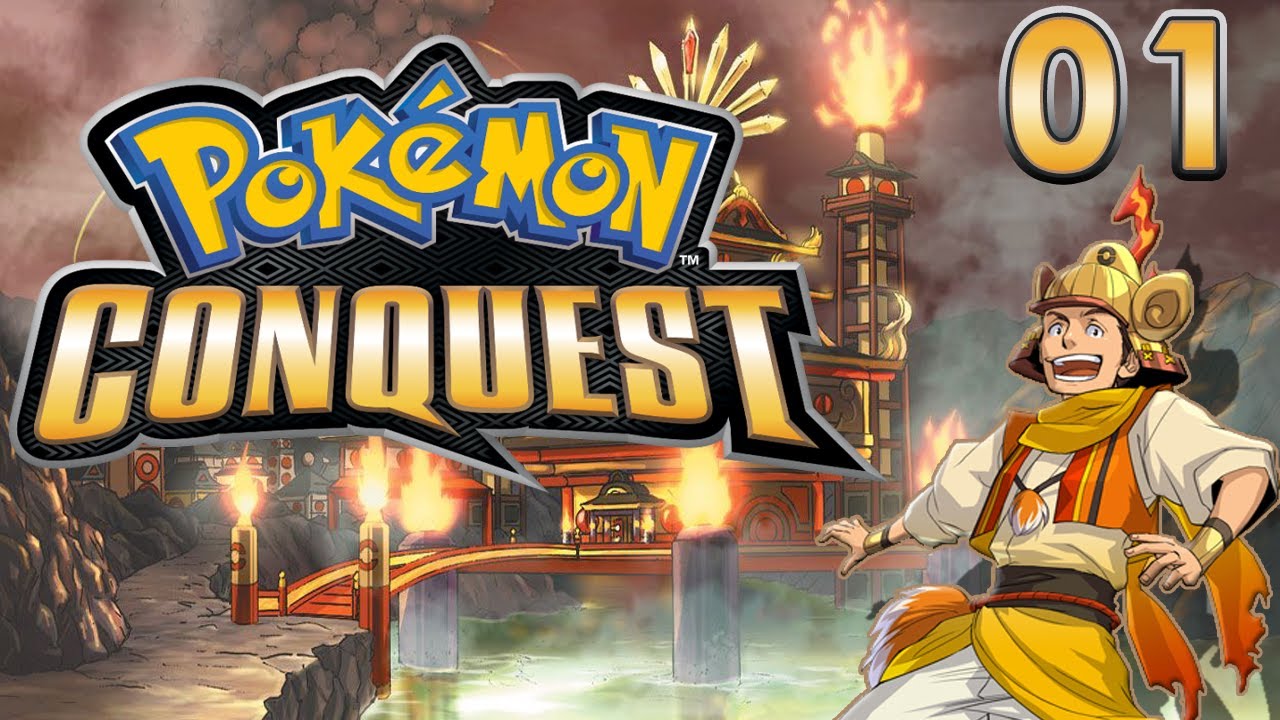 Pokemon Conquest (Hideyoshi Story) Part 1: Uniting Ransei - YouTube