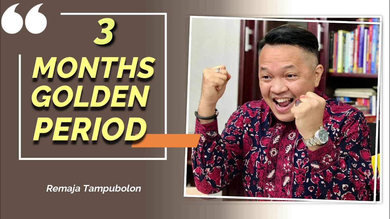 3 MONTHS GOLDEN PERIODE - YouTube