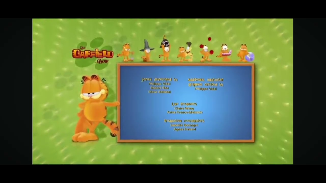 Garfield into and ending - YouTube