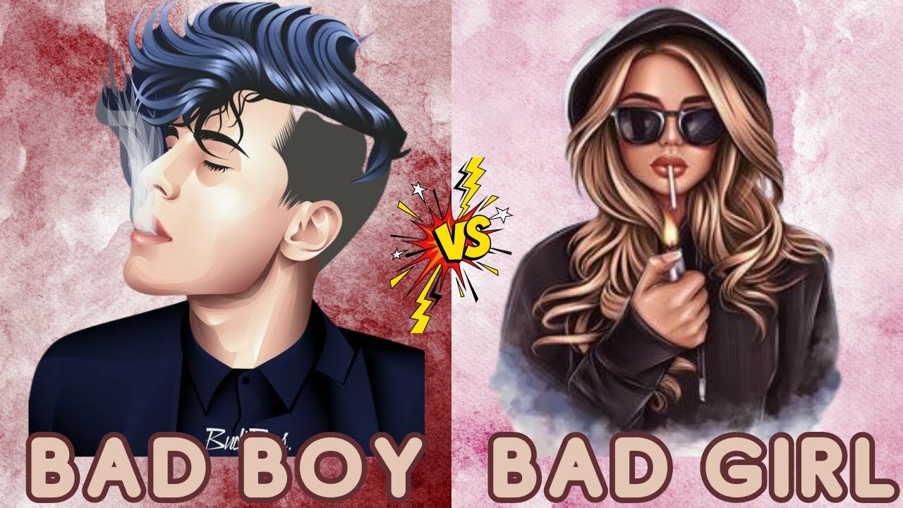Bad boy 😞 VS Bad girl 😞 || bad boy lifestyle 😜 vs bad girl lifestyle 😞 ...