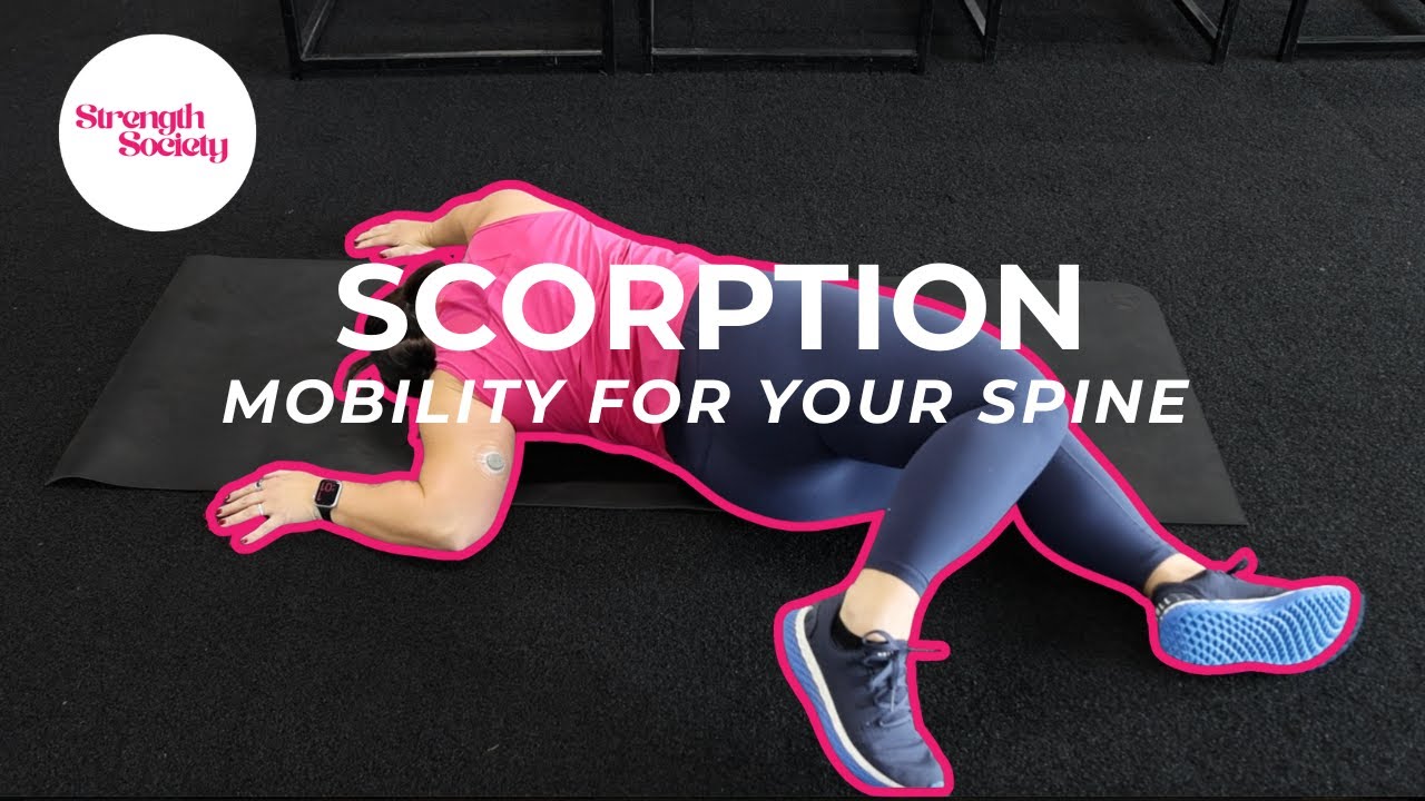 Scorpion Stretch Tutorial | Improve Hip Mobility & Relieve Lower Back ...