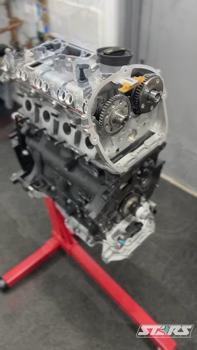 EA888 Audi 2.0 Turbo coming along. Timing chains and guides installed! - YouTube
