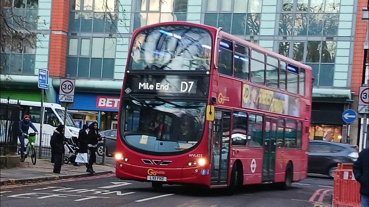 Full Ibus Visual Go Ahead London LX11FHZ WVL425 Poplar all Saints to ...