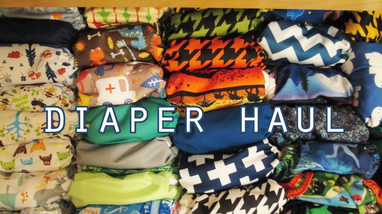 Massive Diaper Haul: Completing Our Cloth Diaper Stash // Nicki's ...