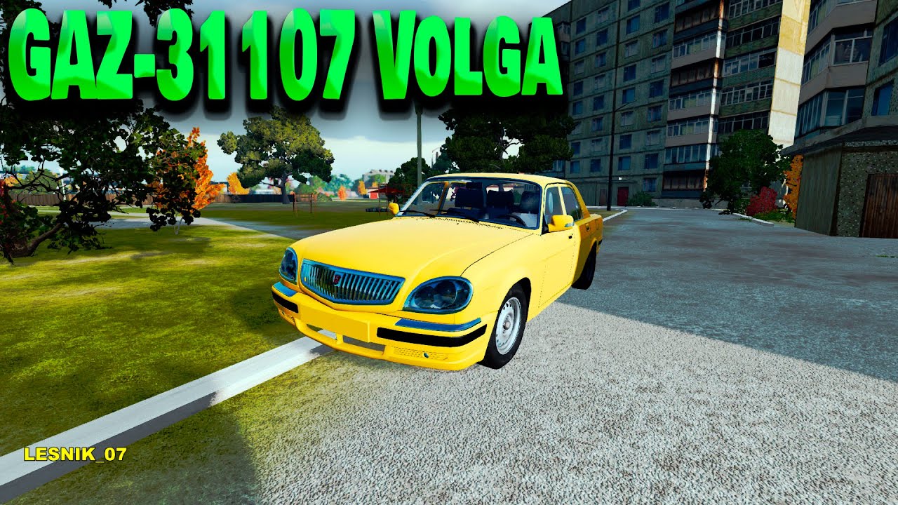GAZ-31107 Volga - BeamNG.drive - YouTube