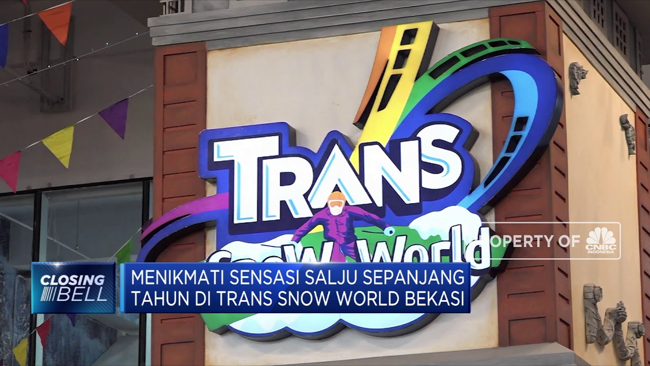 Trans Snow World Bekasi Resmi Dibuka - YouTube