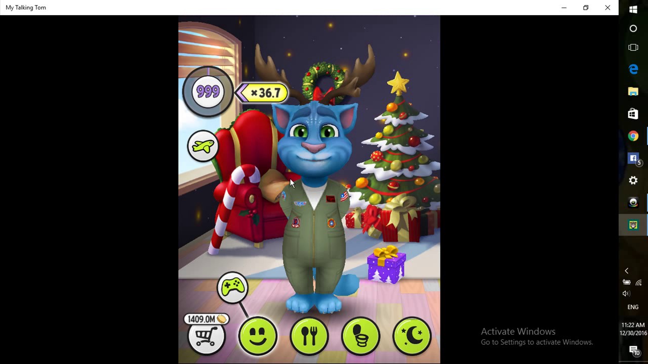 My Talking Tom Max Level Max coints Max Food (hack đó) - YouTube