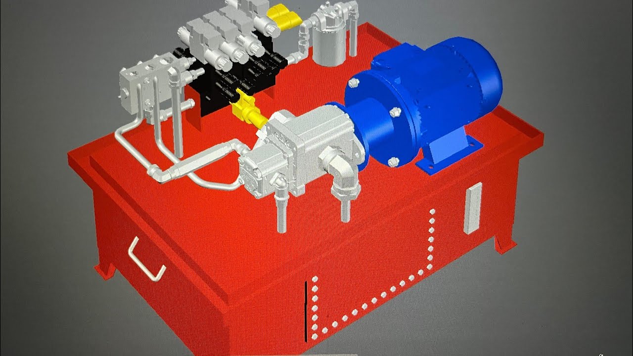 How to make hydraulic power packs | हाइड्रोलिक पॉवर पैक कैसे बनाए ...