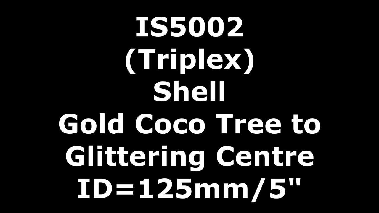 IS5002 Gold Coco Tree to Glittering Centre 5" Shell (Triplex) 2013 - YouTube