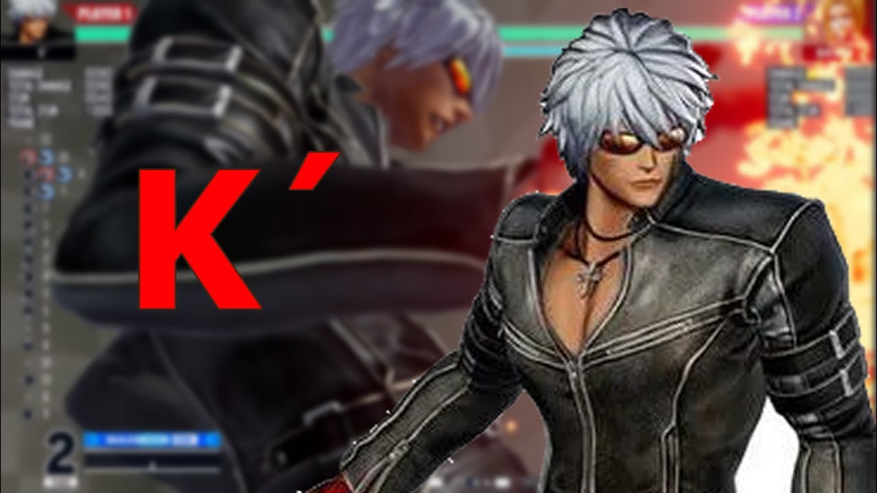 K´ moveset - KOF 15 2nd Beta - YouTube