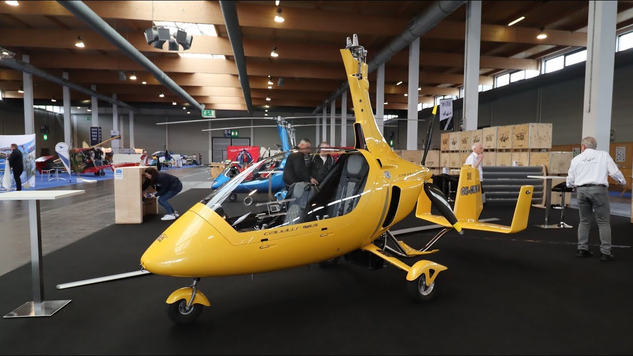 Calidus - 916iS (Gyroplane) at AERO FRIEDRICHSHAFEN 2024 - YouTube