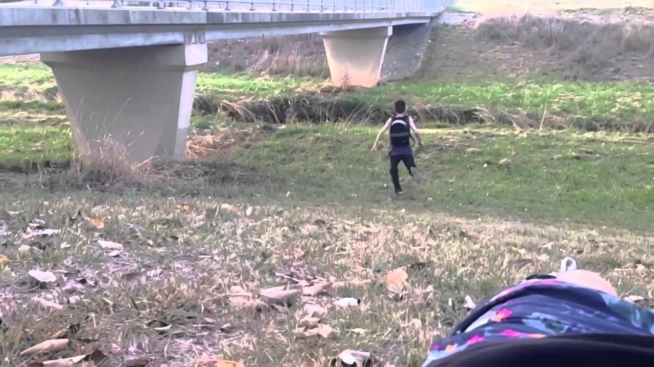 Crazy Kid Jumps Up 10 Foot Bridge [MUST WATCH] - YouTube