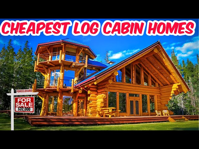 3 Story Log Homes Wears Valley Cabins With Gated Community For Sale