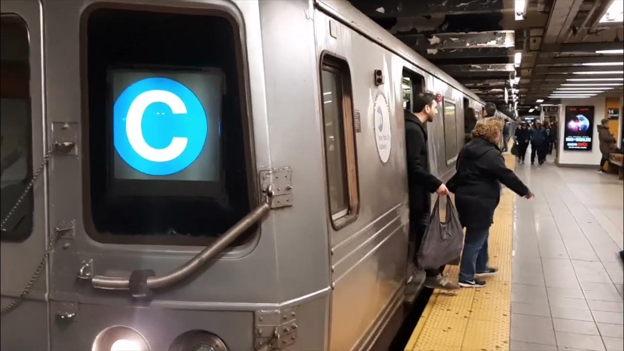 MTA NYC Subway: R46 C train action (2020) - YouTube