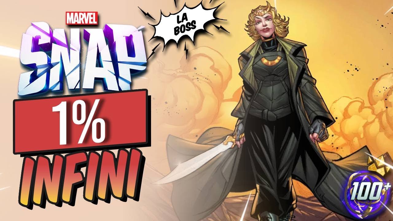 💯LE MEILLEUR DECK DU MOMENT EN TOP INFINI SUR MARVEL SNAP - YouTube