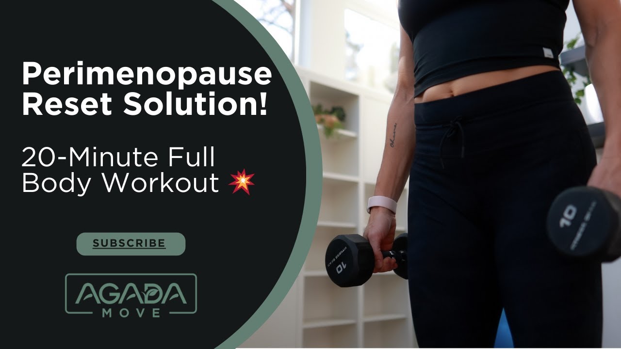 Perimenopause Reset Solution! 20-Minute Full Body Workout! 💥 - YouTube