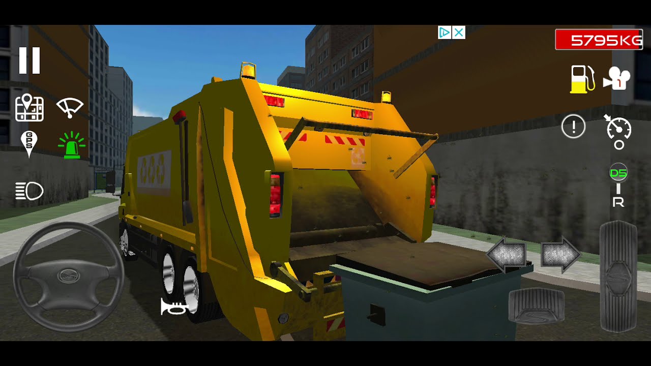 for southwest refuse vehicles ireland mr binman DAF CF in trash truck ...