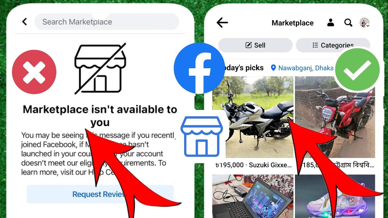 Cum să remediați Facebook Marketplace nu este disponibil pentru dvs ...