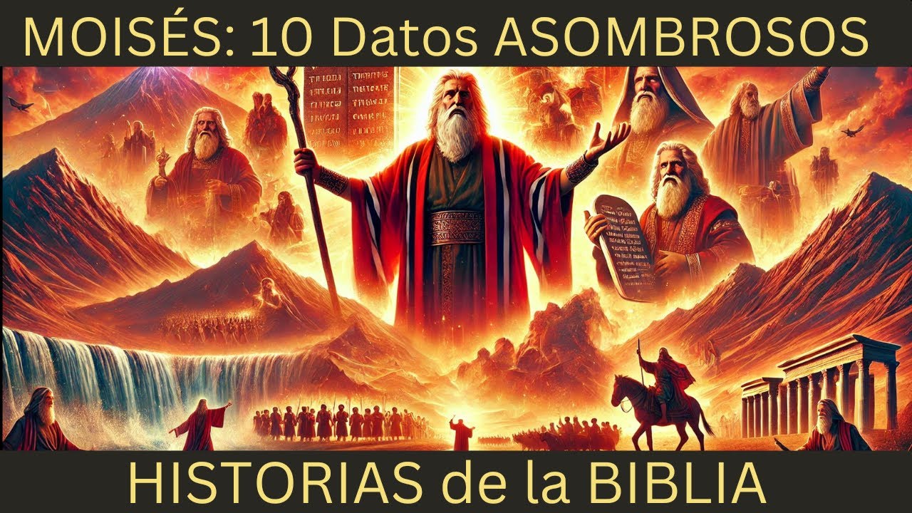 MOISÉS: 10 Datos ASOMBROSOS que CAMBIARÁN Cómo Lo VES | HISTORIAS de la ...