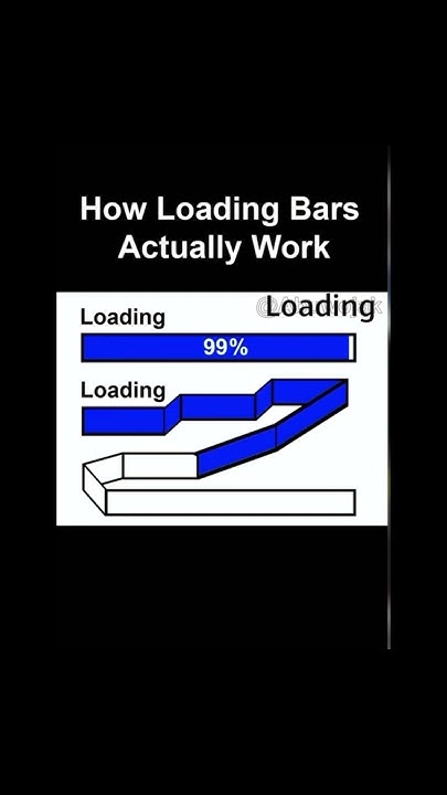 This is how loading bars actually work - YouTube