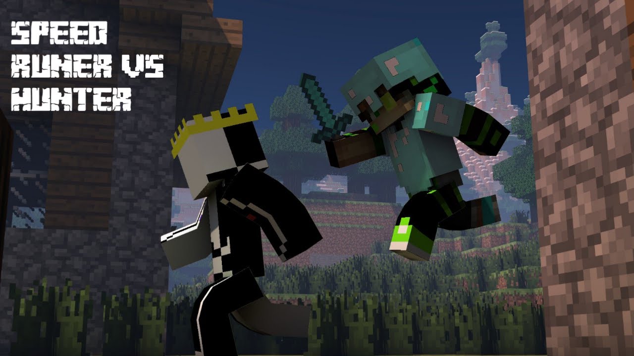 SPEED RUNNER VS HUNTERS - YouTube