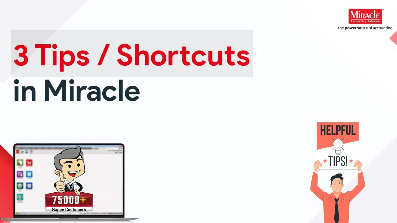 Mastering Efficiency: 3 Tips to Streamline Your Workflow With Miracle Accounting Software - YouTube