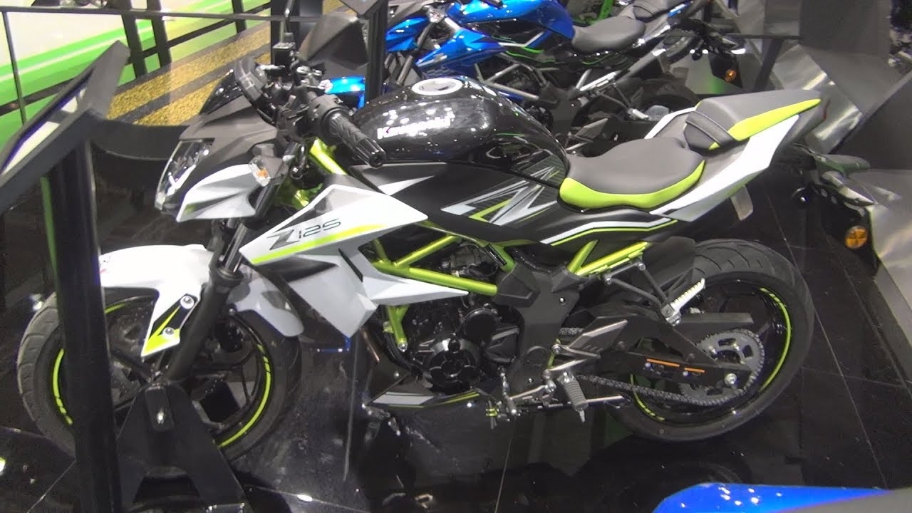 Kawasaki Ninja Z125 Exterior and Interior - YouTube
