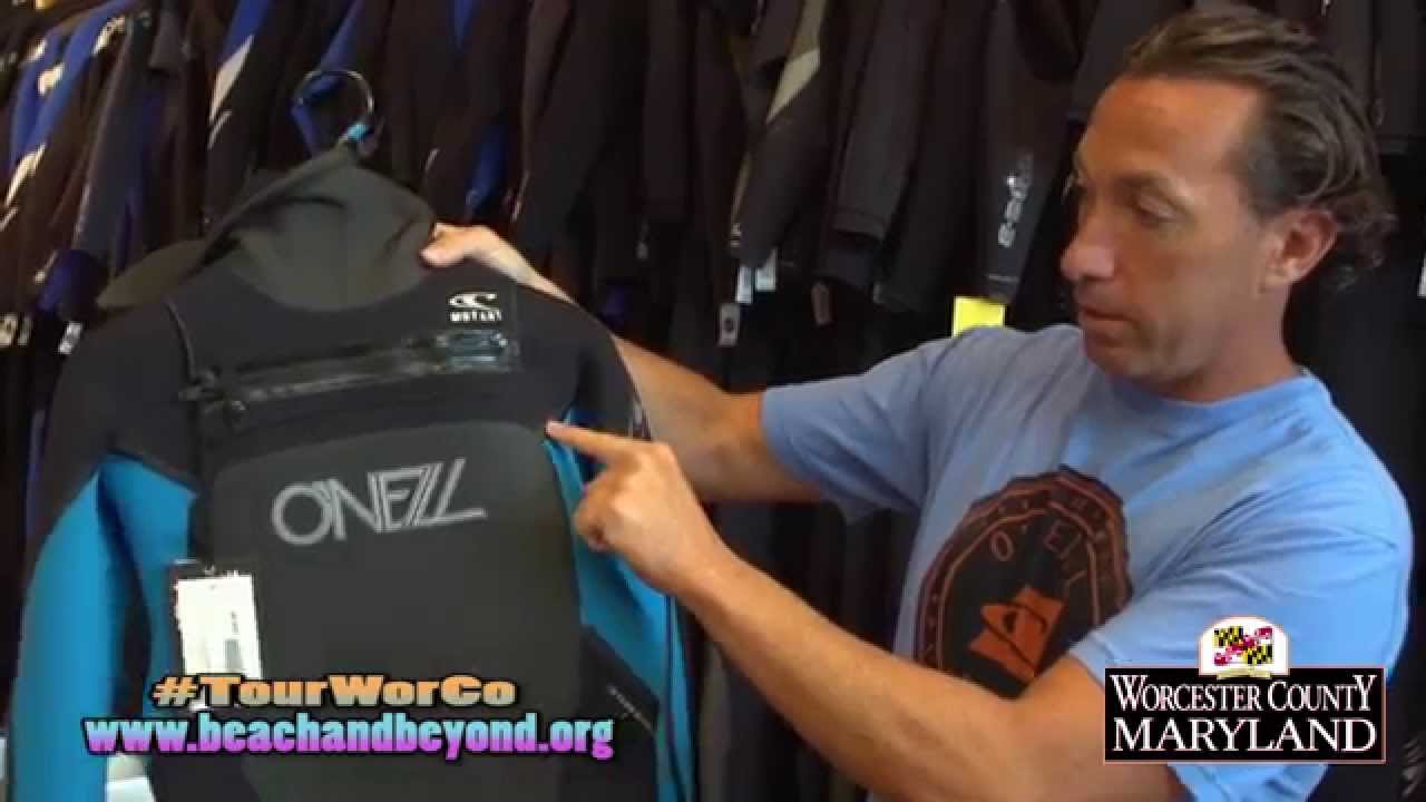 "Wetsuit Guide with Brian Stoehr" - For Worcester County Tourism - YouTube