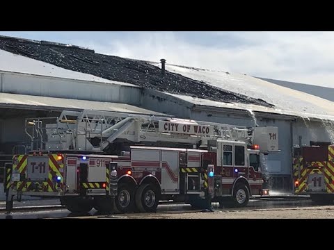 Fire Marshal investigating after Waco Boom warehouse catches fire - YouTube