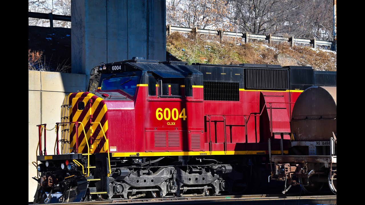 AVR in The Trench and Switching NS Island Ave Yard w/ Audio - Allegheny ...