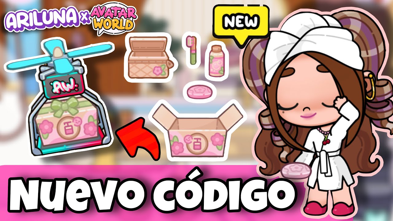 NUEVO CODIGO *GRATIS* 🤩DE BELLEZA 🤩💓 Avatar World con ARILUNA - YouTube