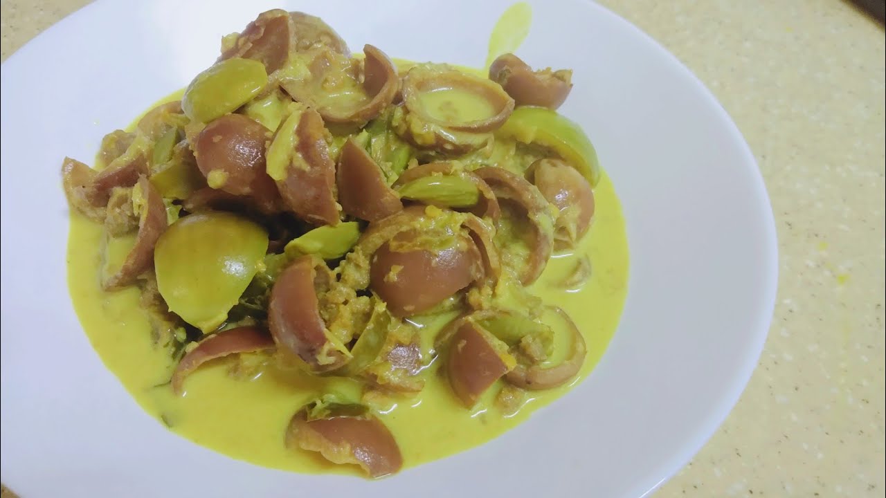 Buah Rambai lemak manis. Kulit Rambai jadi Gulai Lemak. Adil kan 😄 # ...