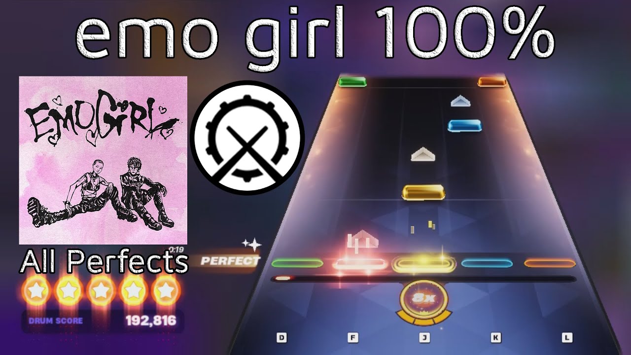 (World Record - All Perfects) Fortnite Festival S7 - "emo girl ...
