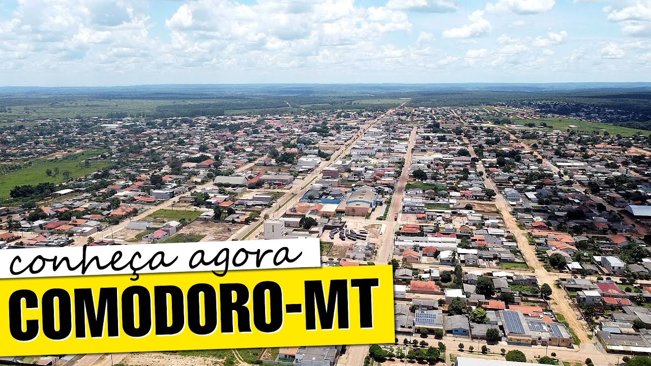 Um pouco da cidade Comodoro Mato Grosso - EP6 - YouTube