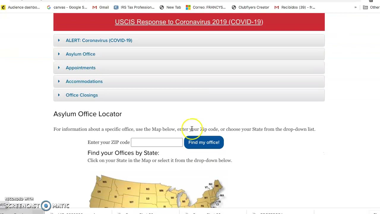 Como localizar una oficina de USCIS - YouTube