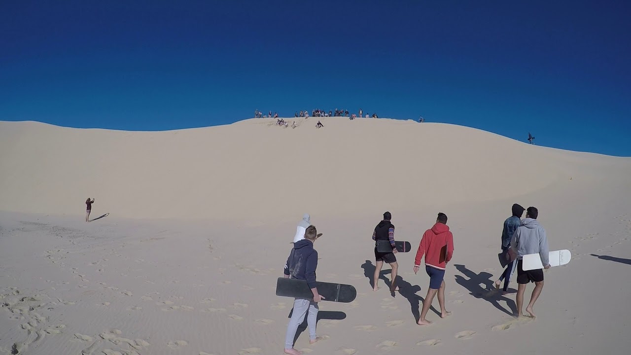 Professional Sand-Boarders - YouTube