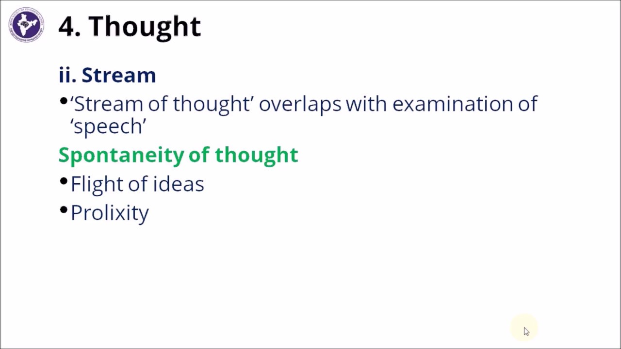 5 2 Stream of Thought - YouTube