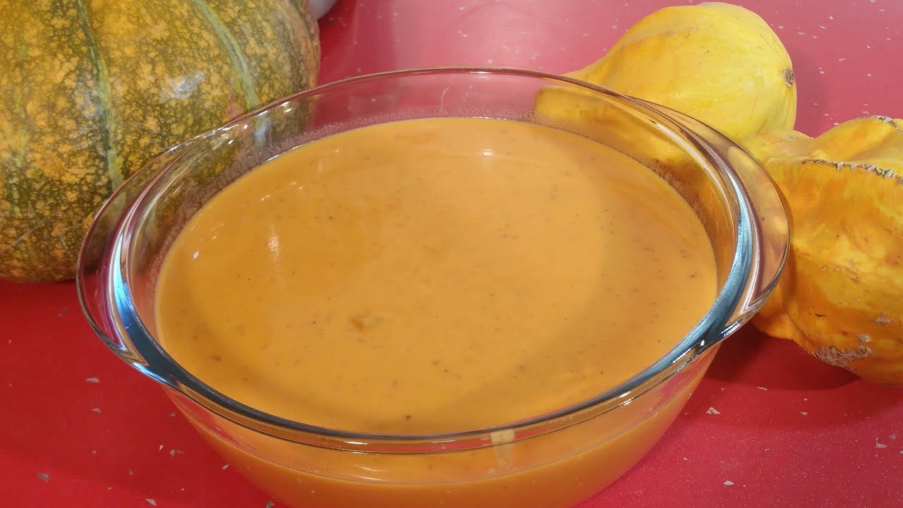 Receta Crema de #Calabaza con Leche de Coco - Dieta Disociada - YouTube