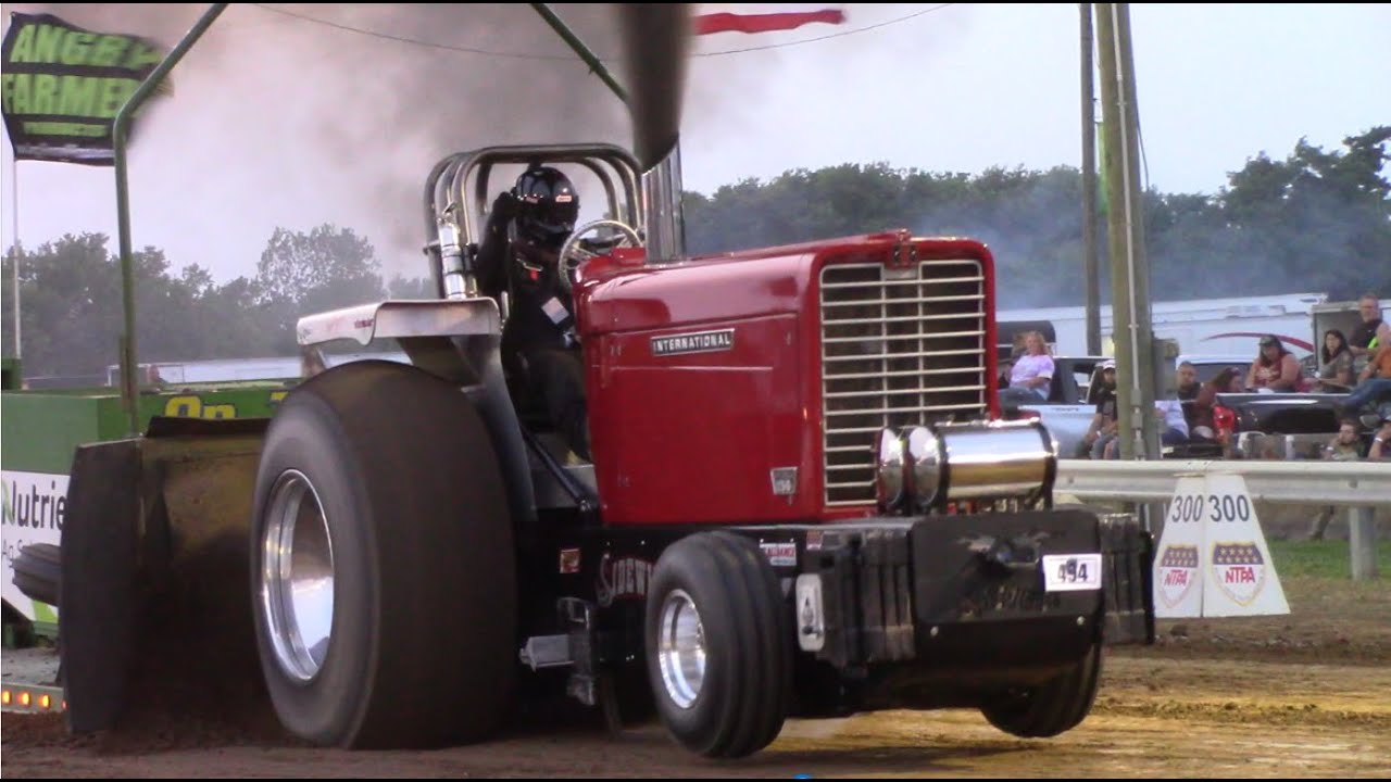 2021 Light Pro Stock Tractor Pulling! NTPA Springfield, OH - YouTube