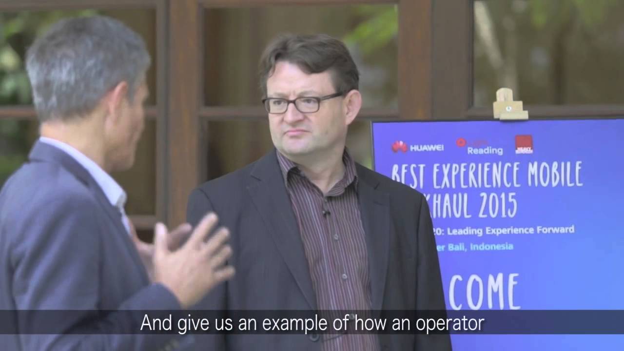 Interview With Patrick Donegan at the Huawei MBH Summit - YouTube