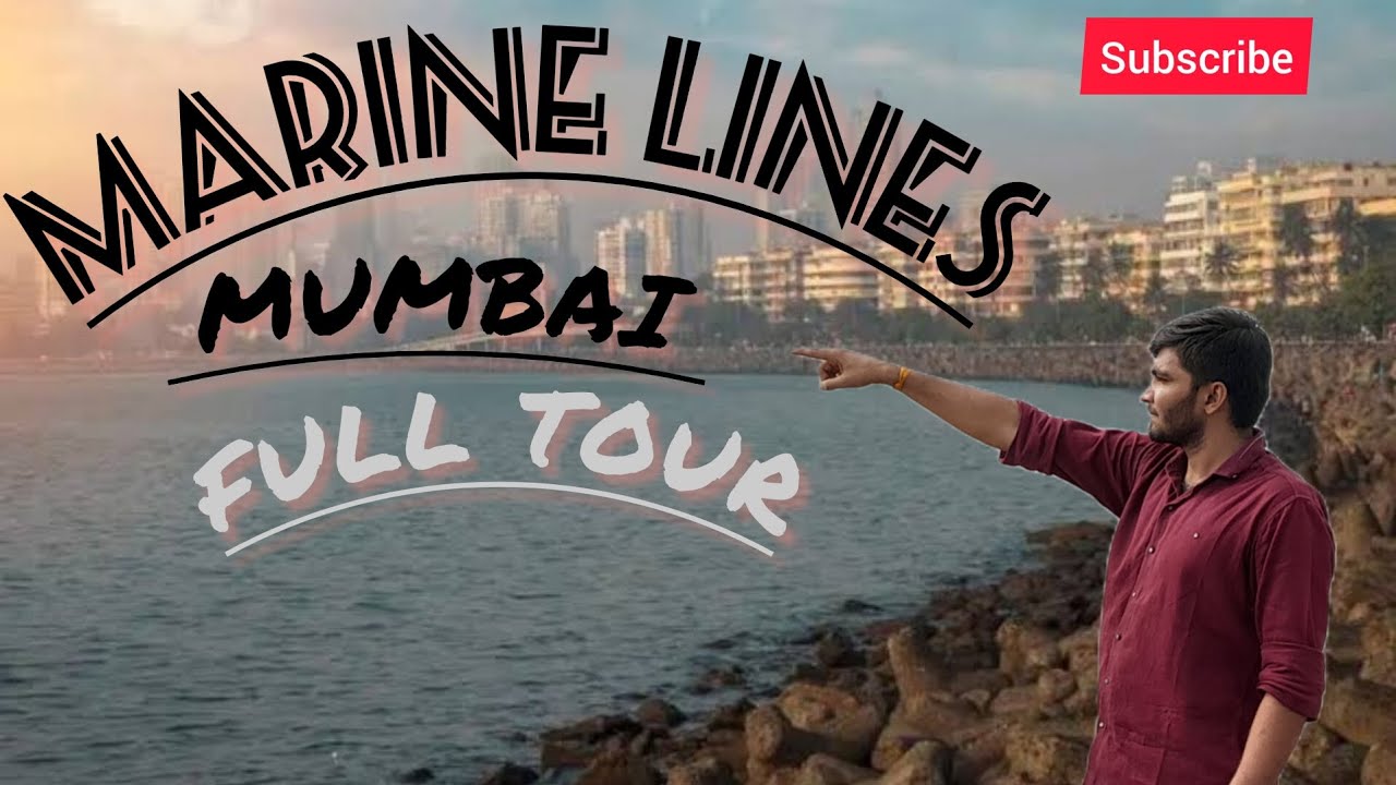 Marine Lines Mumbai | मुंबई का सबसे सुकून जगह | Walking Tour Marine ...