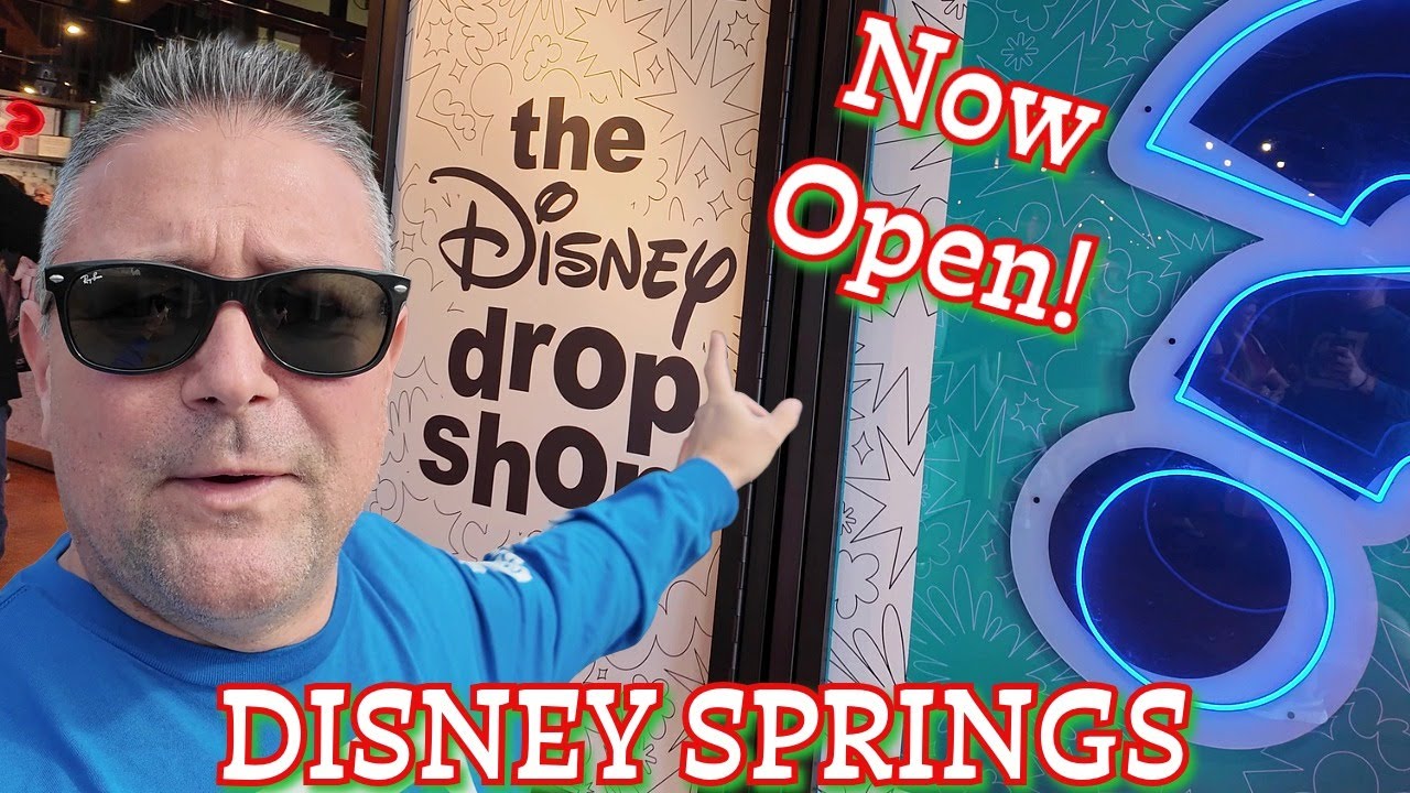 Disney's Newest Trend, The Disney Drop Shop Now Open At Disney Springs ...