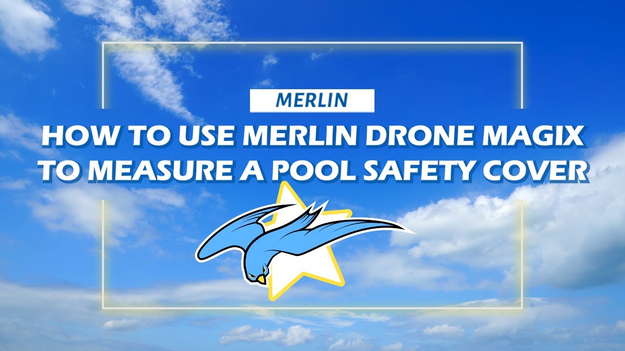 How to Use Merlin Drone Magix to Measure a Safety Cover - YouTube