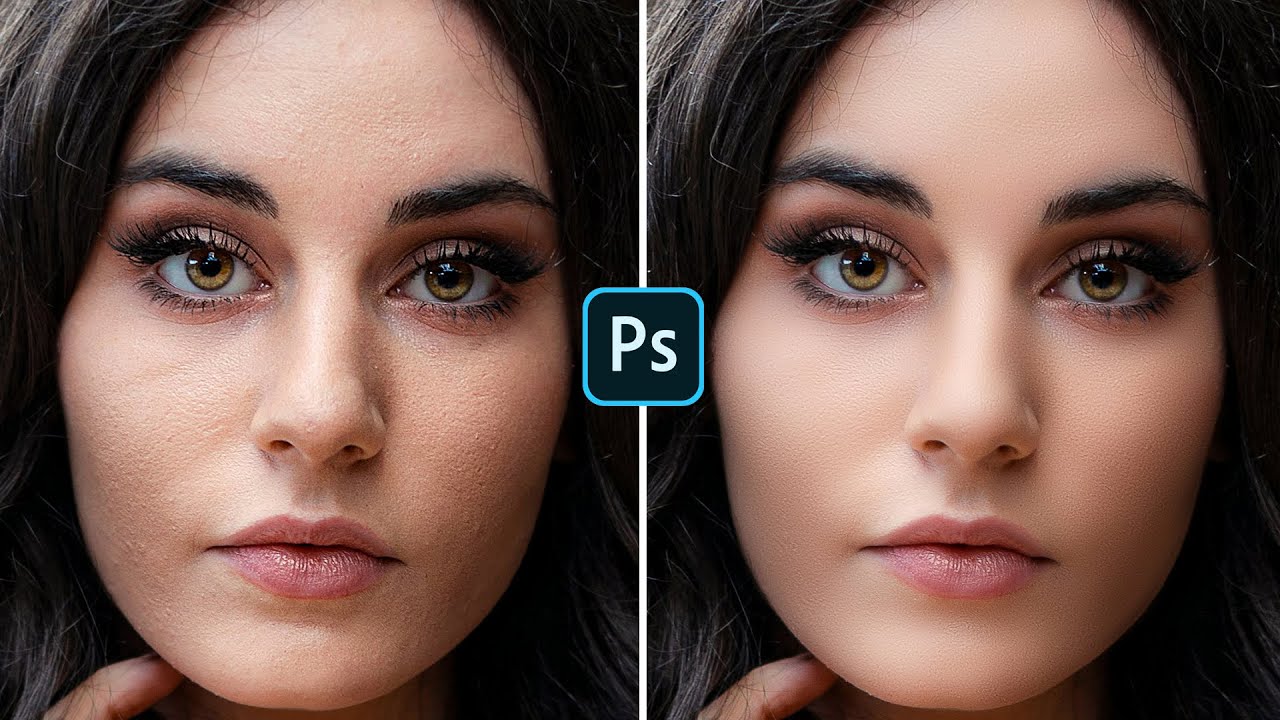 High-End Skin Retouching in Photoshop - YouTube