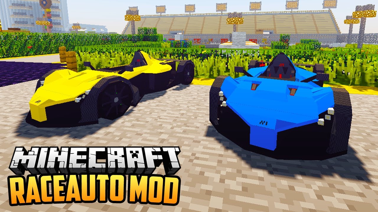 RACEAUTO MOD - Minecraft Mod Showcase - YouTube
